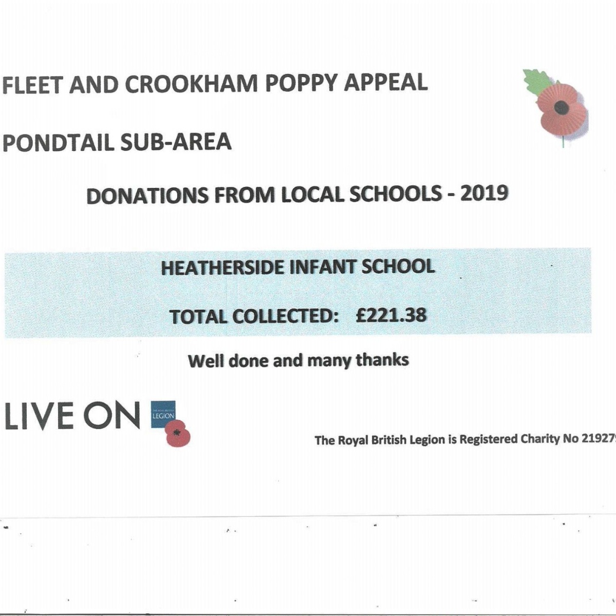 Heatherside Infant School - Item Not Available